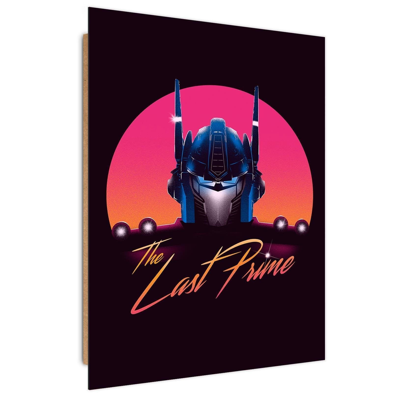 Tableau bois Transformers Optimus Prime The Last Prime | Leroy Merlin