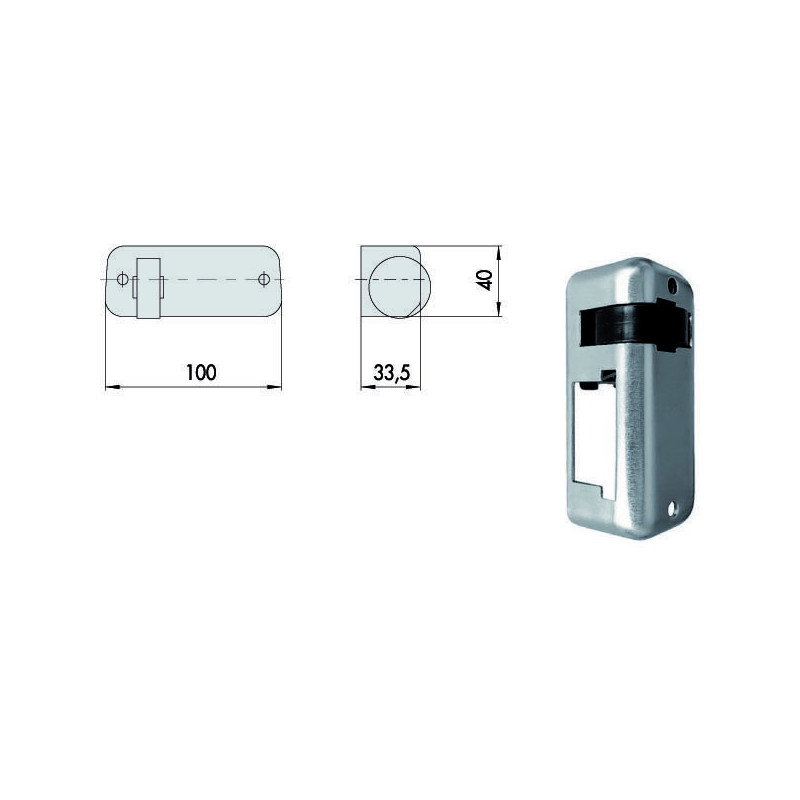 Cerraduras Eléctricas de Contraplaca Izquierda 07018-00-2 Cisa | Leroy ...