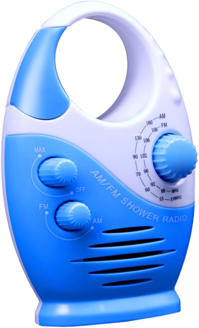 1 Radio Impermeable, Altavoz Musical, Reproductor de Audio AM, Mini ...