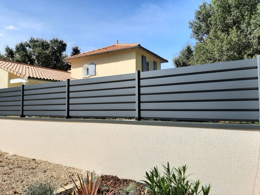 Clôture aluminium en kit H1145 | Bricoman