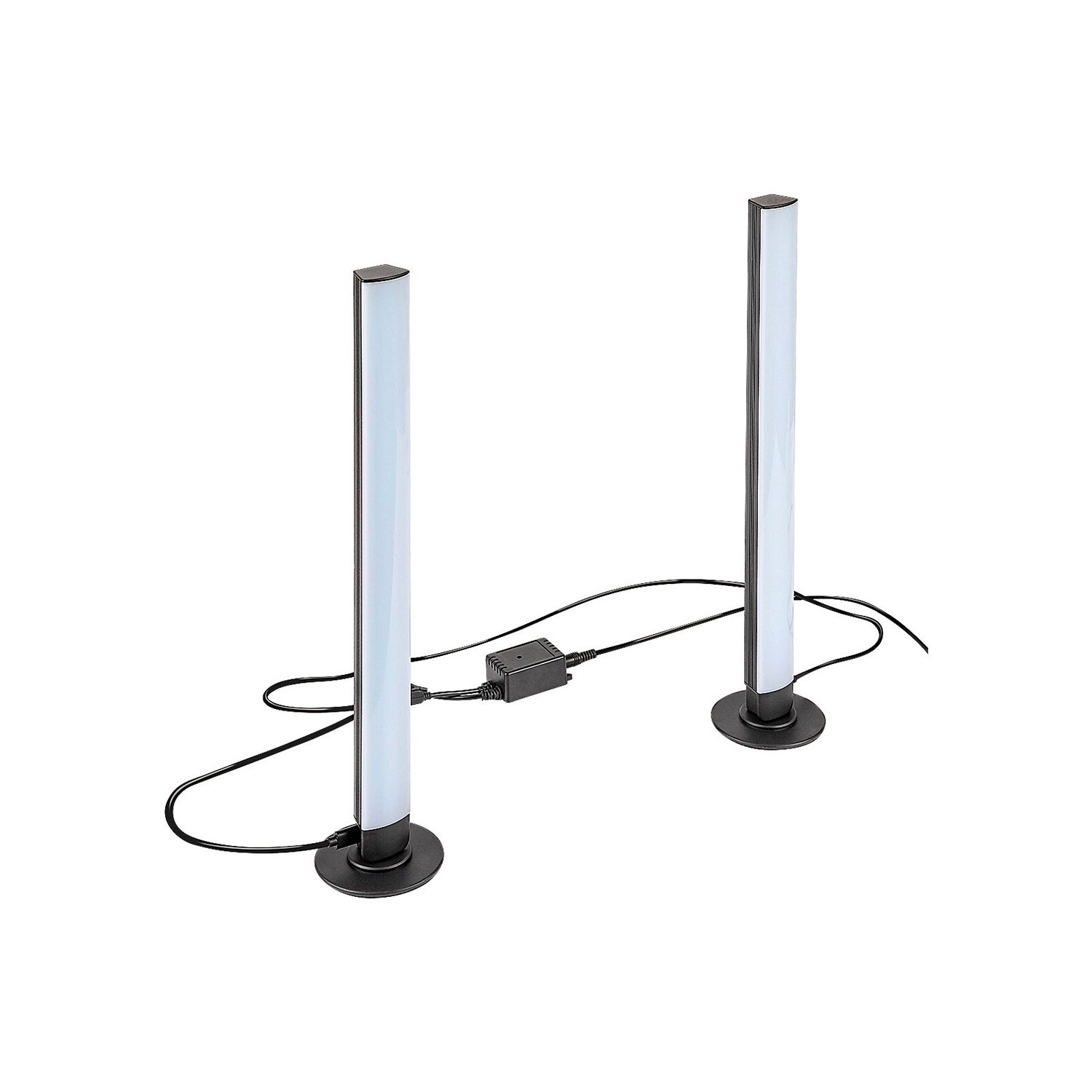 Moderna Lámpara de Mesa Gamer LED RGB con Control Remoto | Leroy Merlin