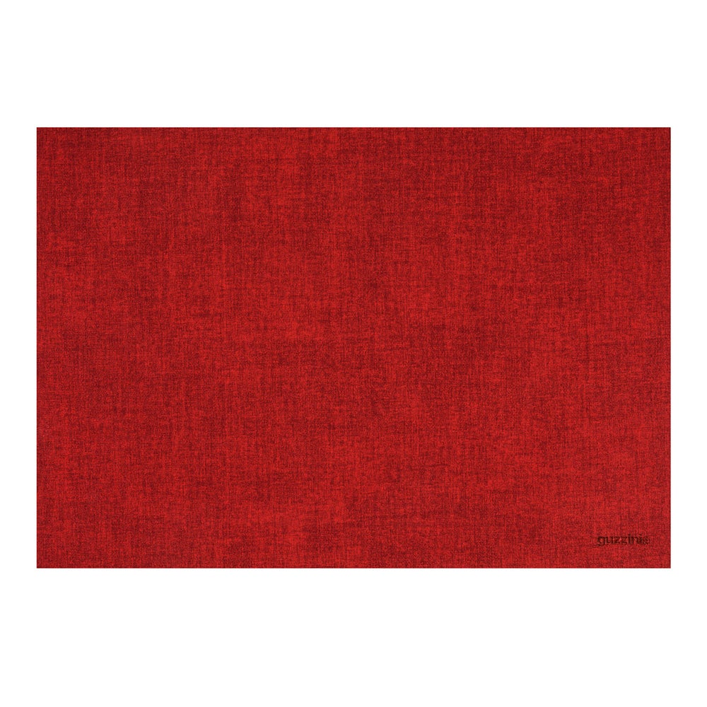 Set de table double face rectangle 43 cm rouge (lot de 2) | Leroy Merlin