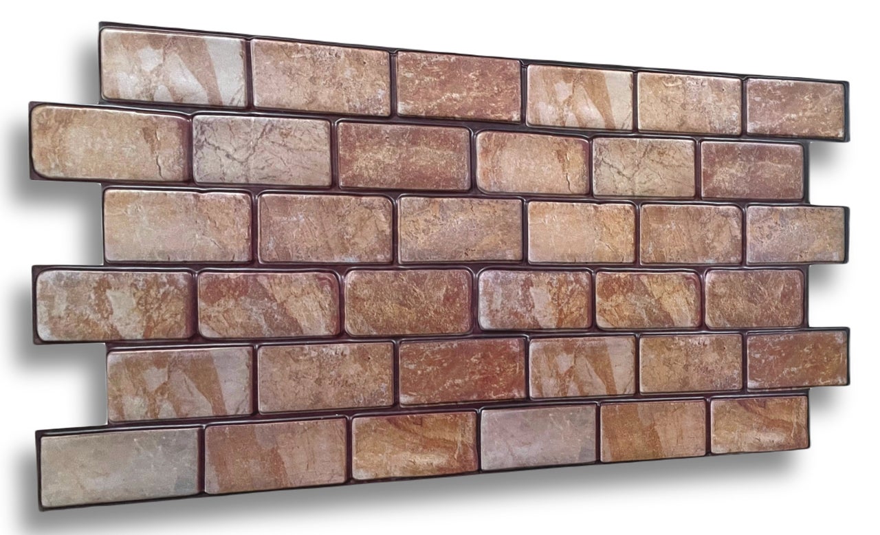 10 piezas / 4m² Paneles de pared de PVC 3D con apariencia de piedra ...