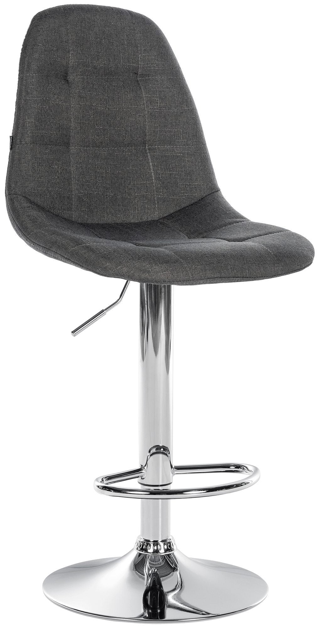 Taburete de bar x1 con reposapiés asiento giratorio regulable en altura ...