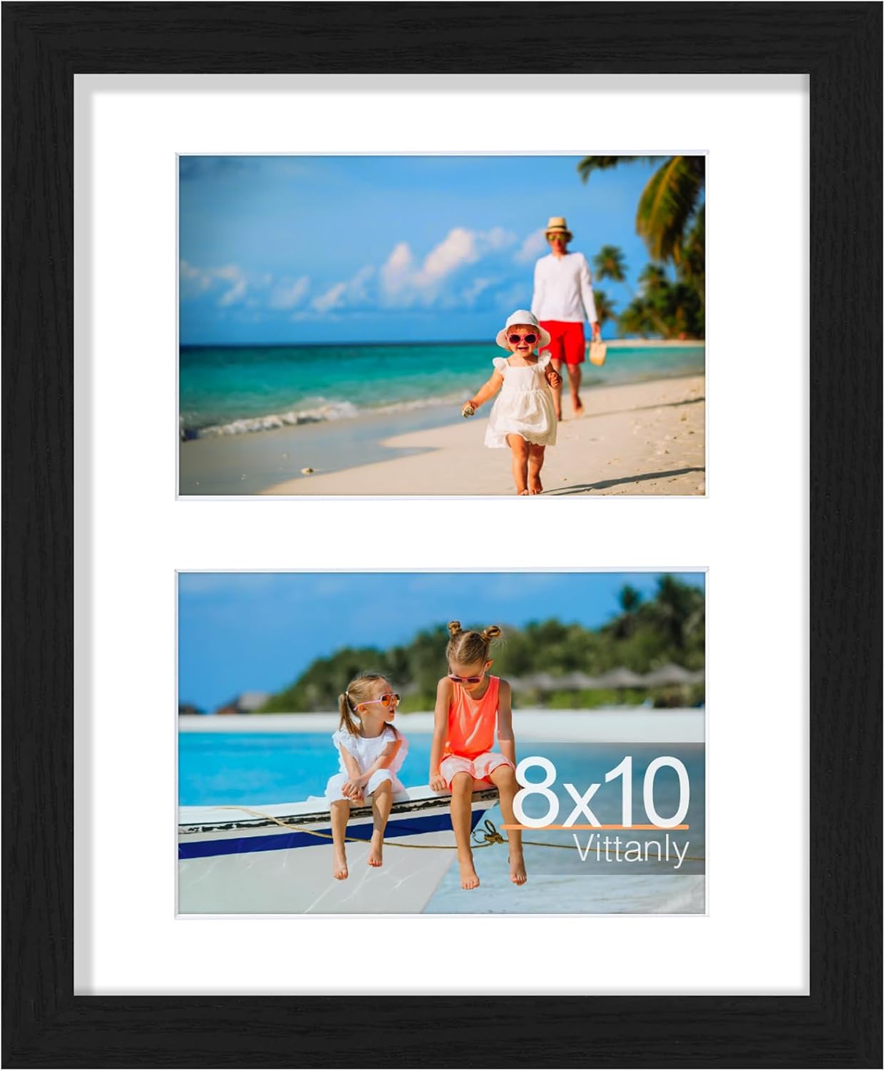 Cadre de collage 8x10 pouces, affiche deux images 4x6 (avec passe ...