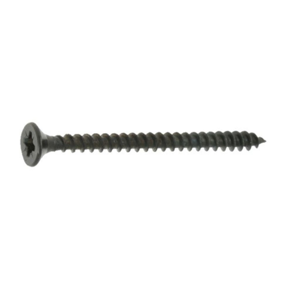 Vis bois 3x16 mm tête fraisée noire par 500 | Leroy Merlin