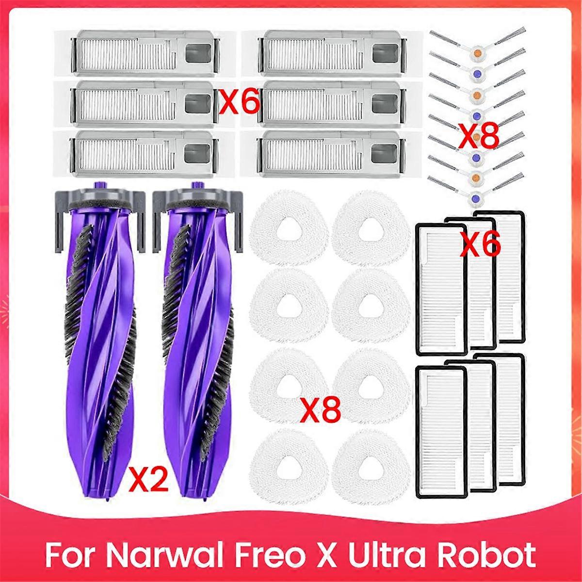 Kit de 30 filtres à poussière et de serpillière pour aspirateur Freo X ...