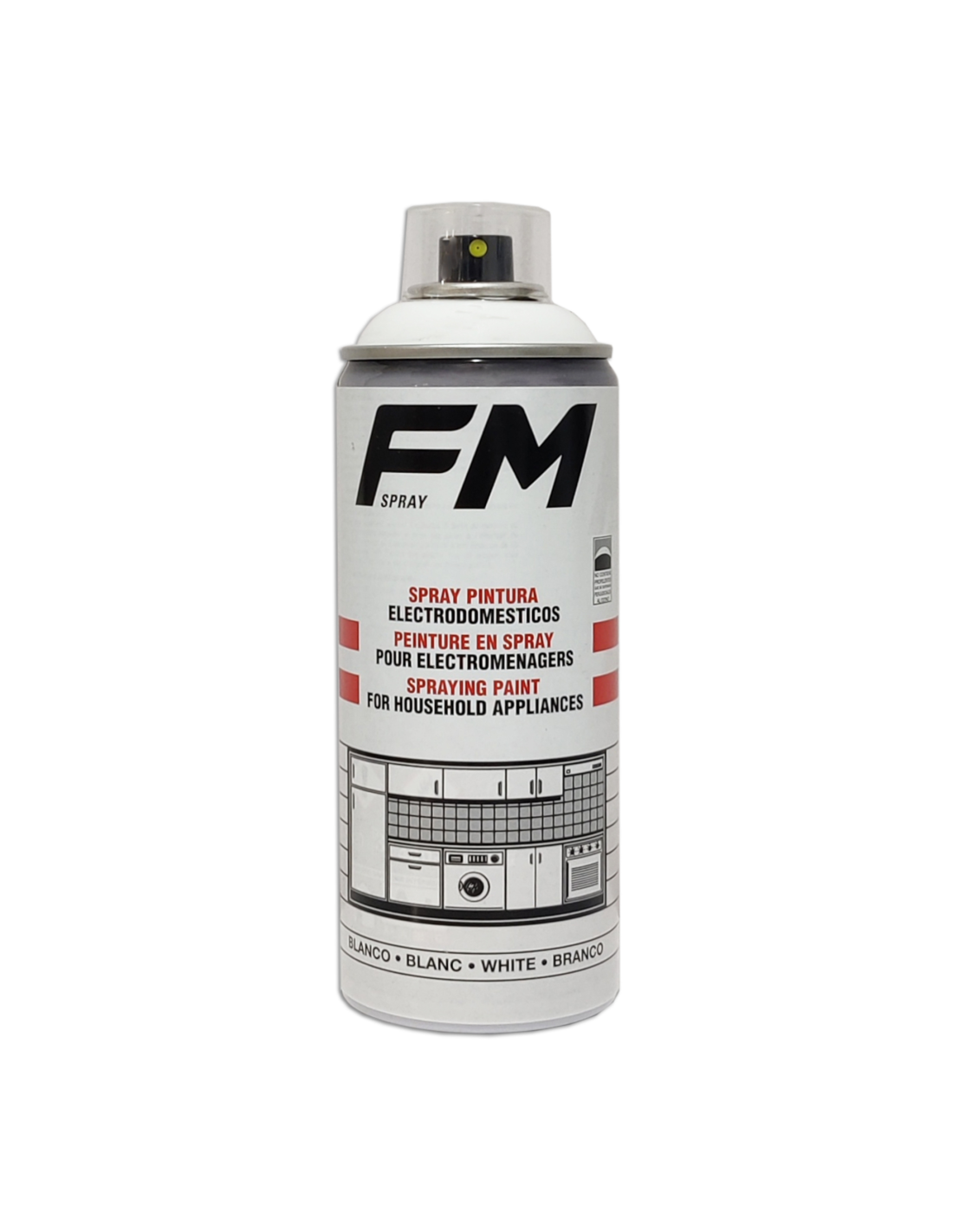 FM - SPRAY ELECTRODOMESTICOS BLANCO RAL 9016 FM 400 ML | Leroy Merlin