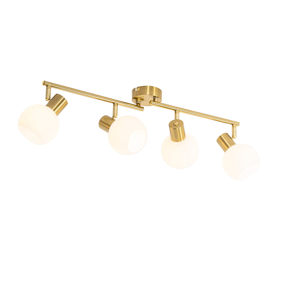 Spot de plafond anouk - 4 lumière - L 77 cm - Doré - Art Deco ...