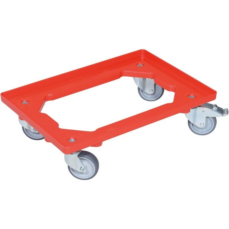 Chariot de transport OB600 pour Bac Euro ProfiPlus Allit - Rouge ...