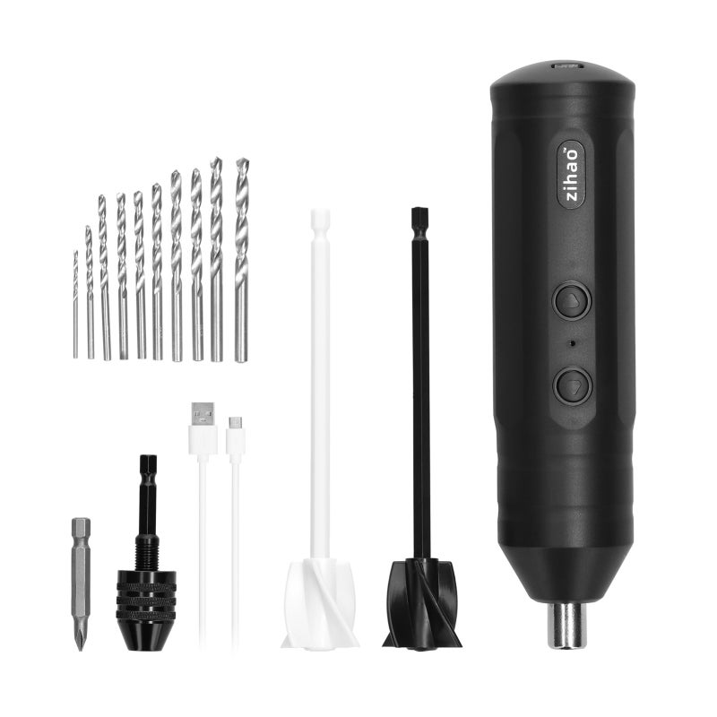 Perceuse électrique portative rechargeable sans fil, mini perceuse ...
