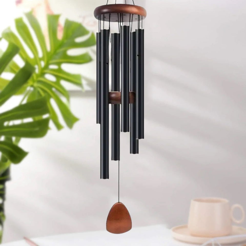 Grand carillon éolien en aluminium de 68 cm pour une ambiance zen ...