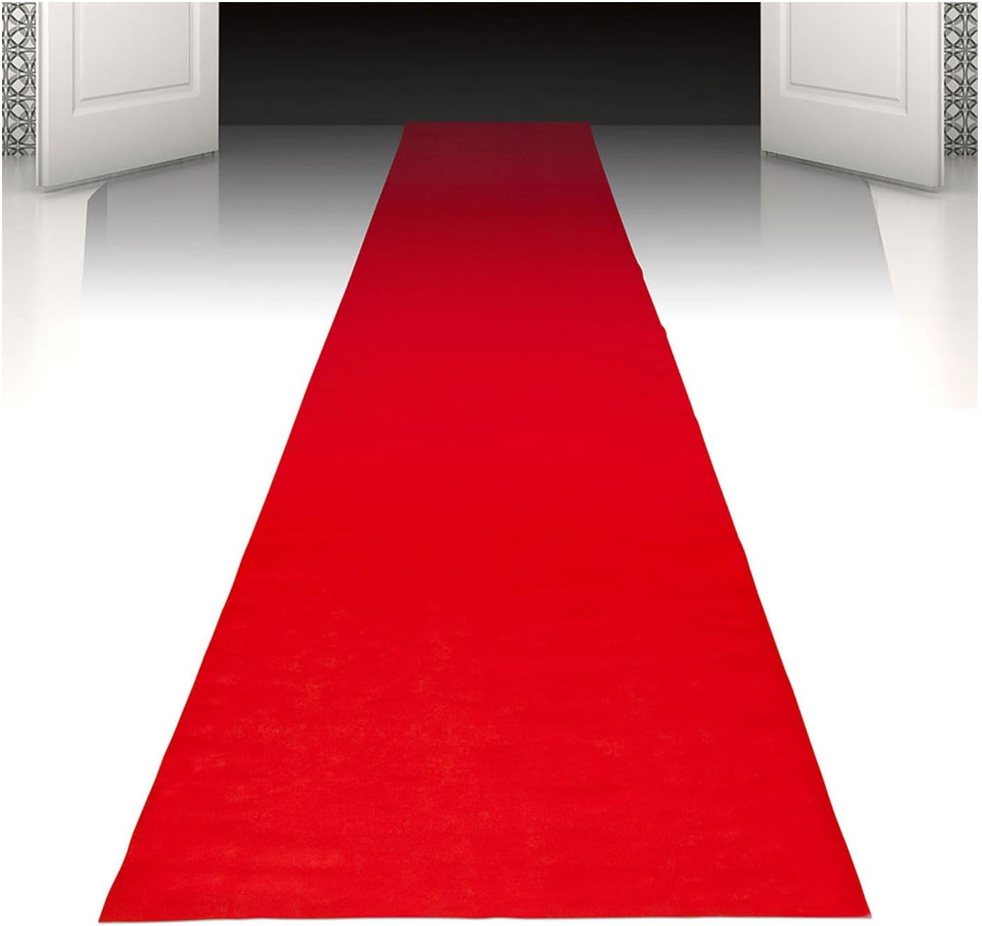 Tapis rouge, 1 mètre de large et 10 mètres de long, décoré pour une ...