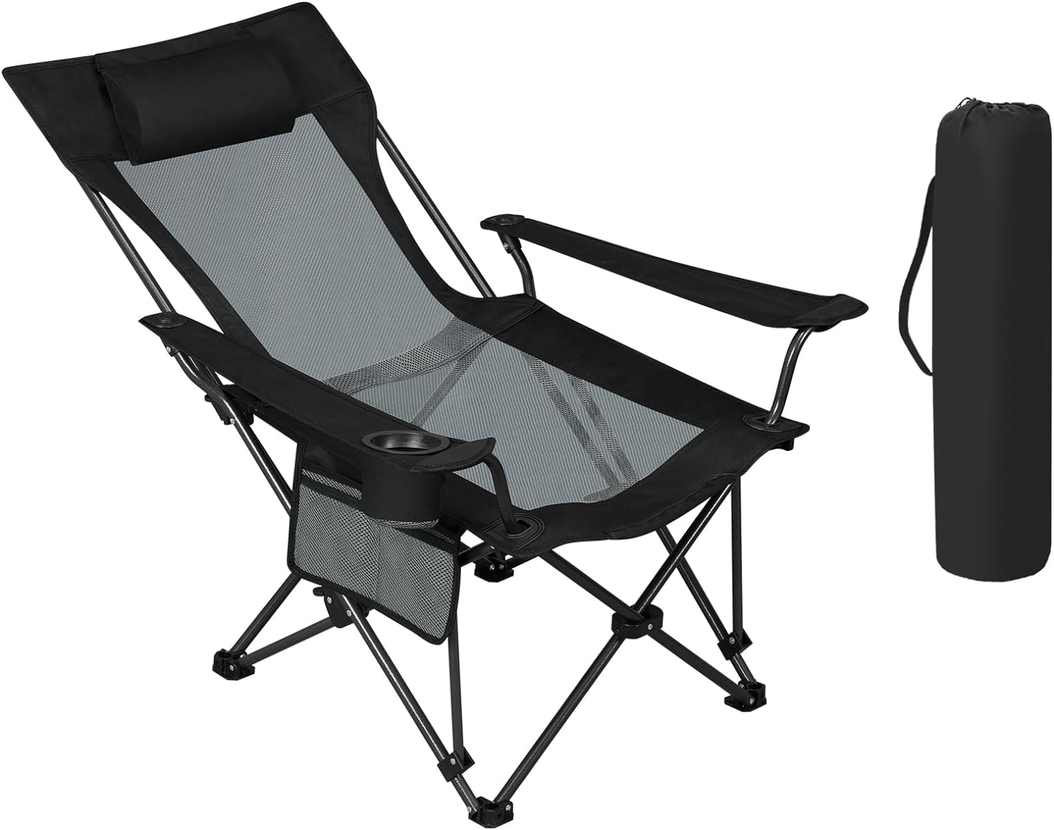 WOLTU Chaise Camping Pliante. Chaise de Pêche Léger et Portable ...