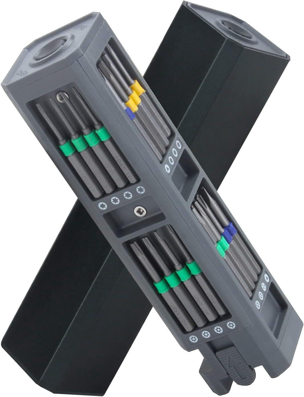 Destornillador magnético de precisión 31 en 1, kit de destornillador para electricista con ...