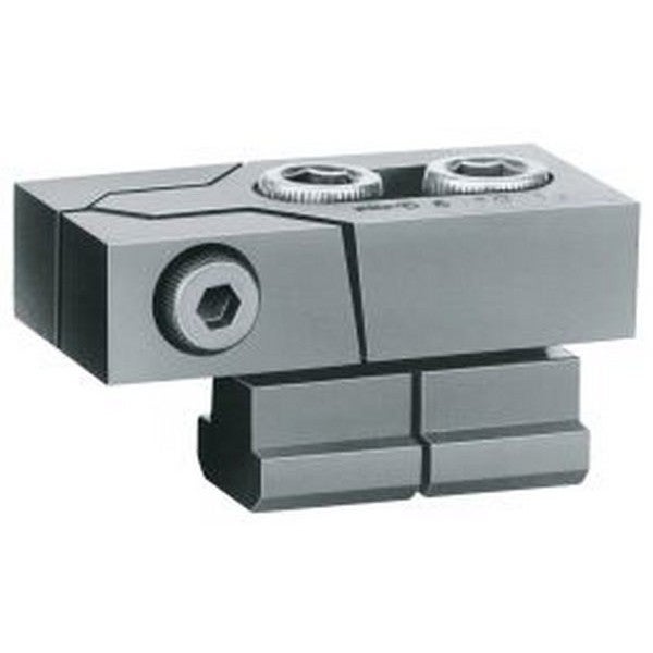 Crampon plaqueur à contrainte basse, Larg. : de rainure : 14 mm, c 3 mm, h 20 mm, b : 40 mm, l ...