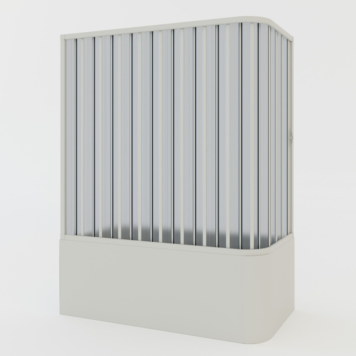 Box doccia sopravasca 70x150 in PVC a soffietto mod. Ortensia con ...