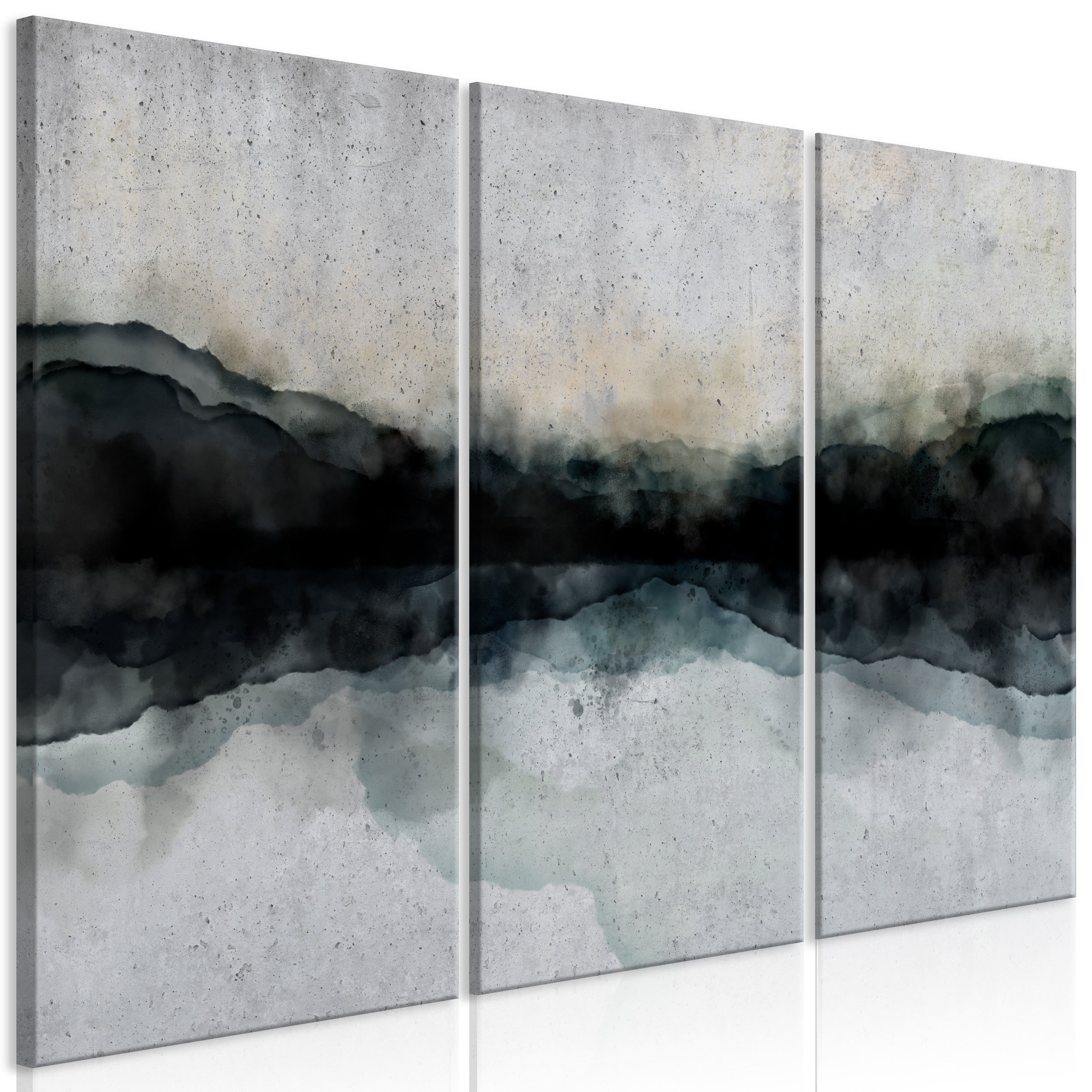 Tableau - Mountain Surface of the Lake (3 Parts) [90x60] | Leroy Merlin