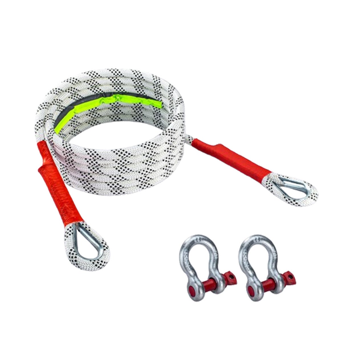 Cable de Remolque - Cuerda de Arrastre Extra Fuerte para Remolcar Automóviles White 3 toneladas ...