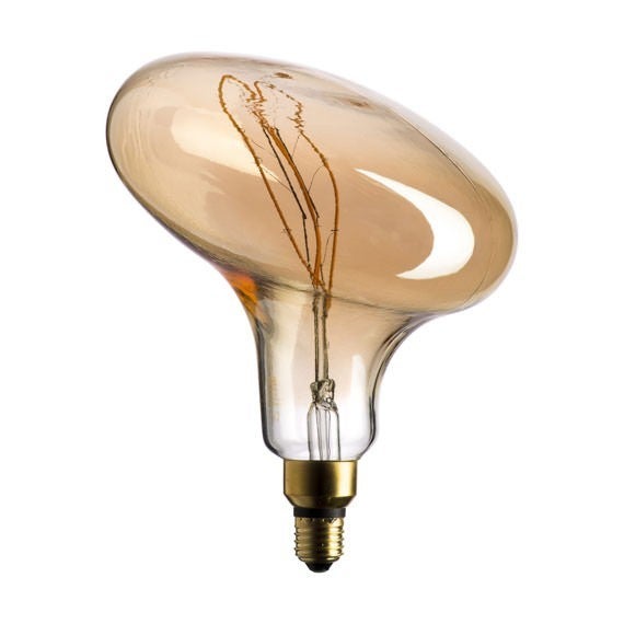 Ampoule LED XL Vintage Ambré | Éclairage Chaud Feutré pour Ambiance ...