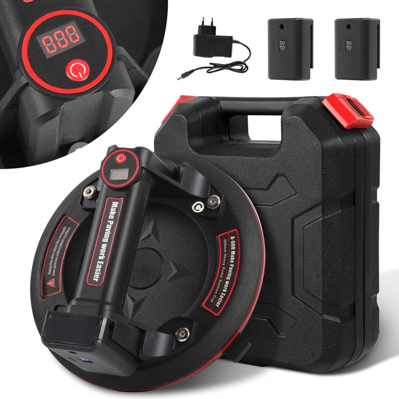 1x 8" Electrique Ventouse avec mano-vacuomètre apacité de charge 180 kg ...