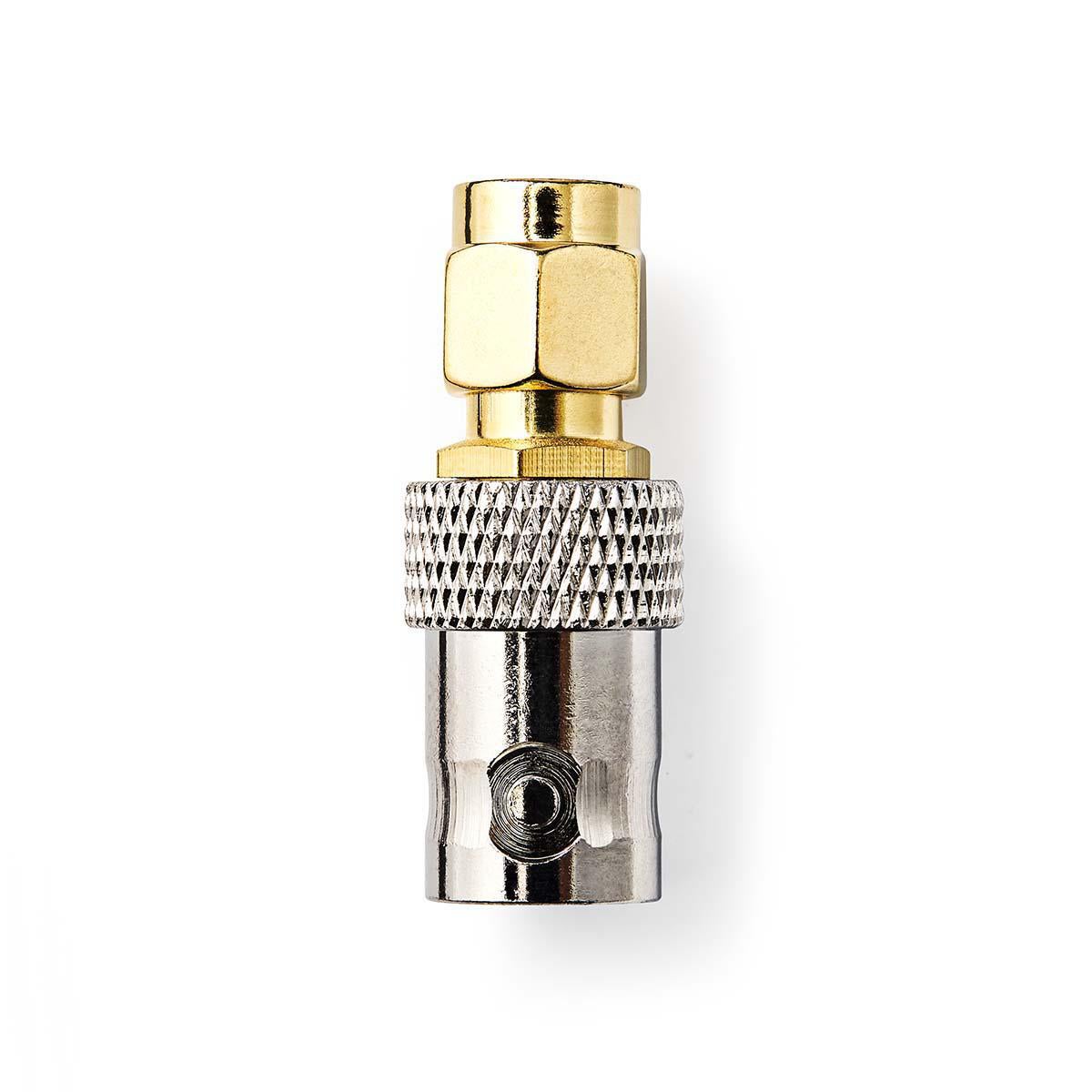 Adaptateur SMA - BNC SMA Mâle - BNC Femelle 2 pièces Or / Métal | Leroy ...