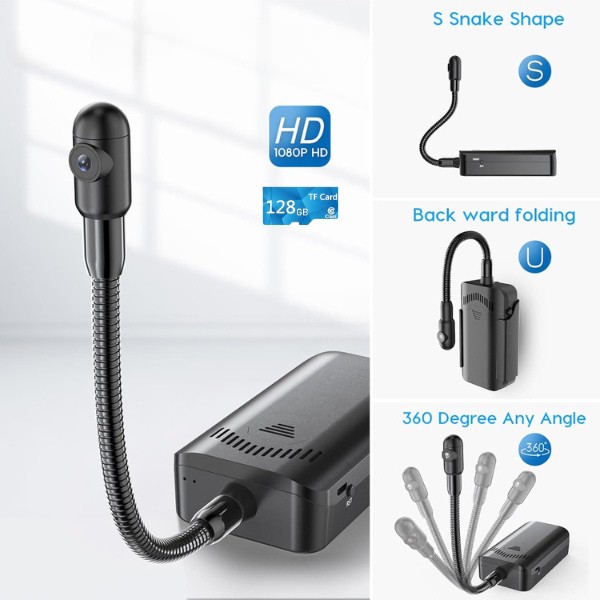 Caméra Wifi sans Fil HD, Objectif Réglable Push Photo, Grand Angle 90 ...