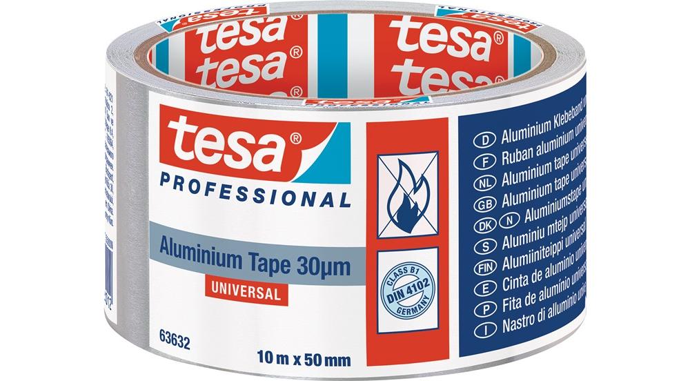 Tesa Bande adhésive en aluminium universel 63632 avec doublure | Leroy ...