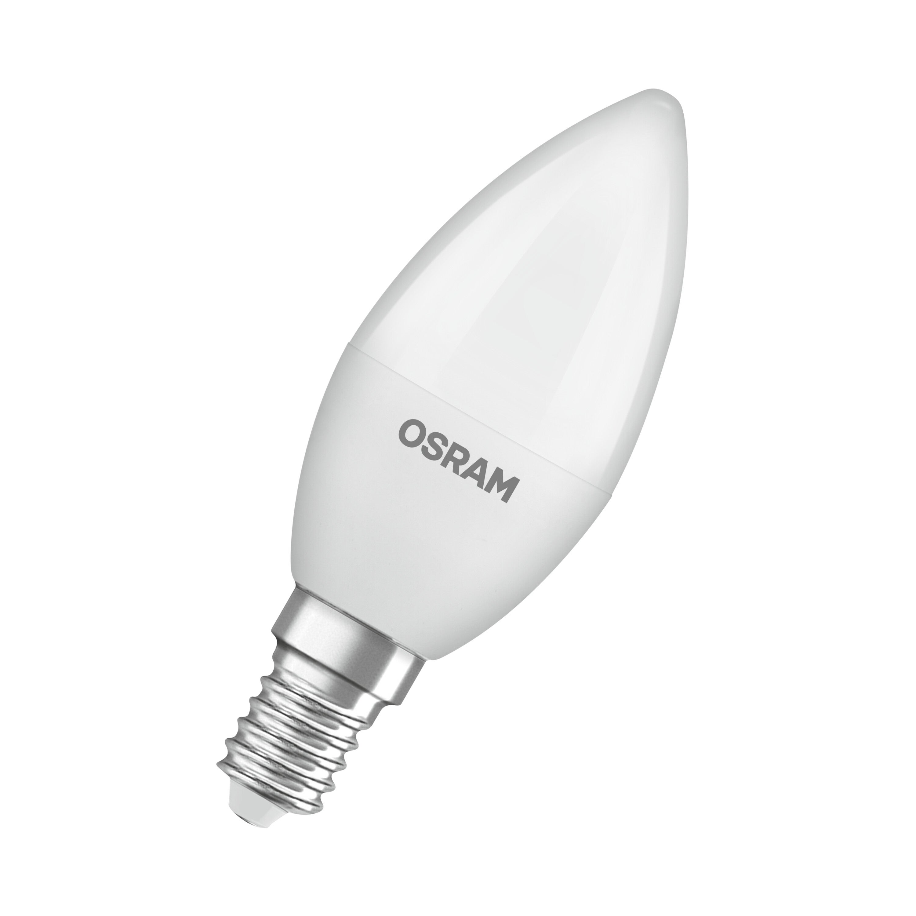 OSRAM Ampoule LED Star mini bougie E14 mate 2700K blanc chaud pack de 3, LED filament ...