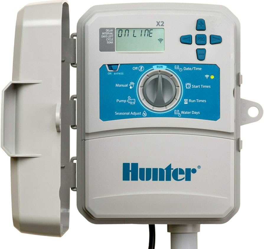 Hunter X2-601-E - Controlador de riego de 6 zonas | Leroy Merlin