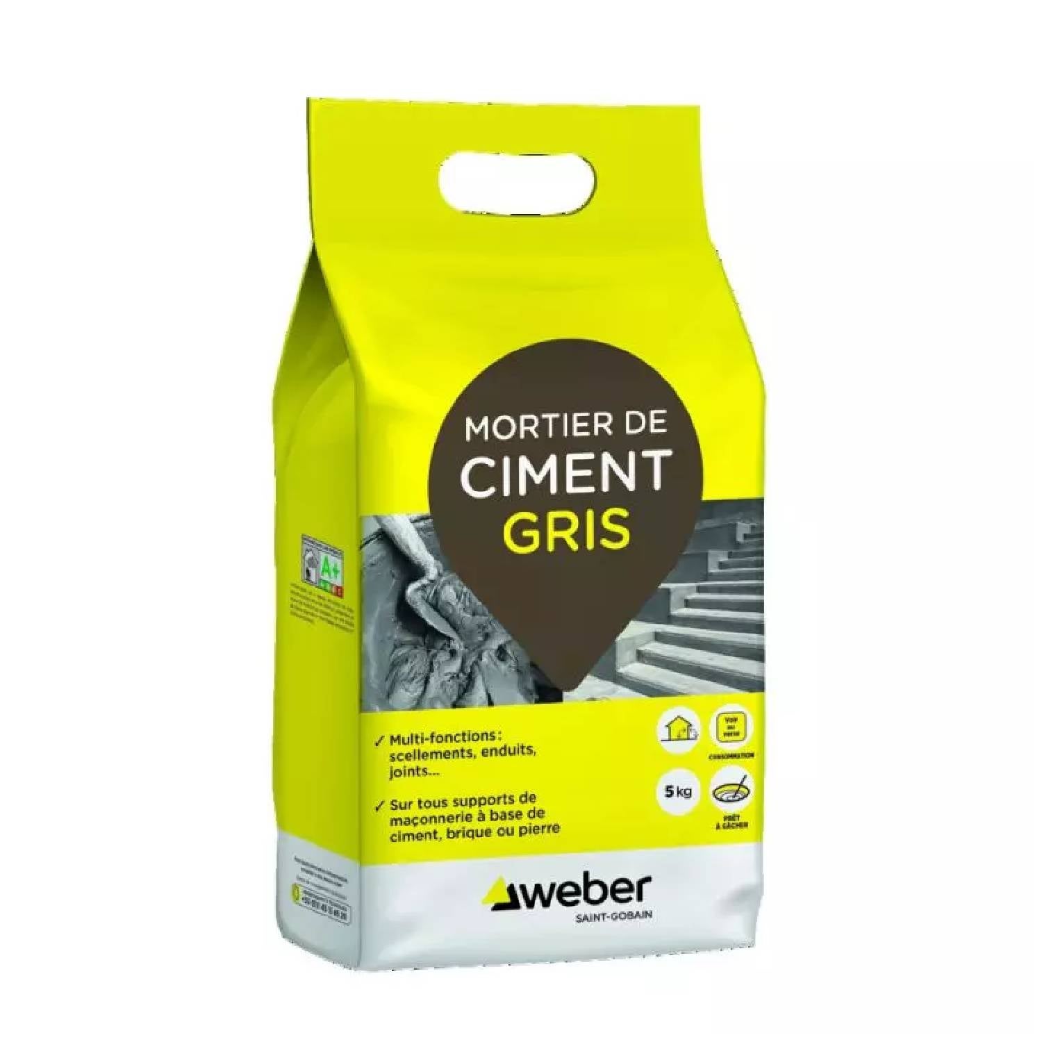Ciment gris pour réparation et travaux rapides de maçonnerie, mortier ...