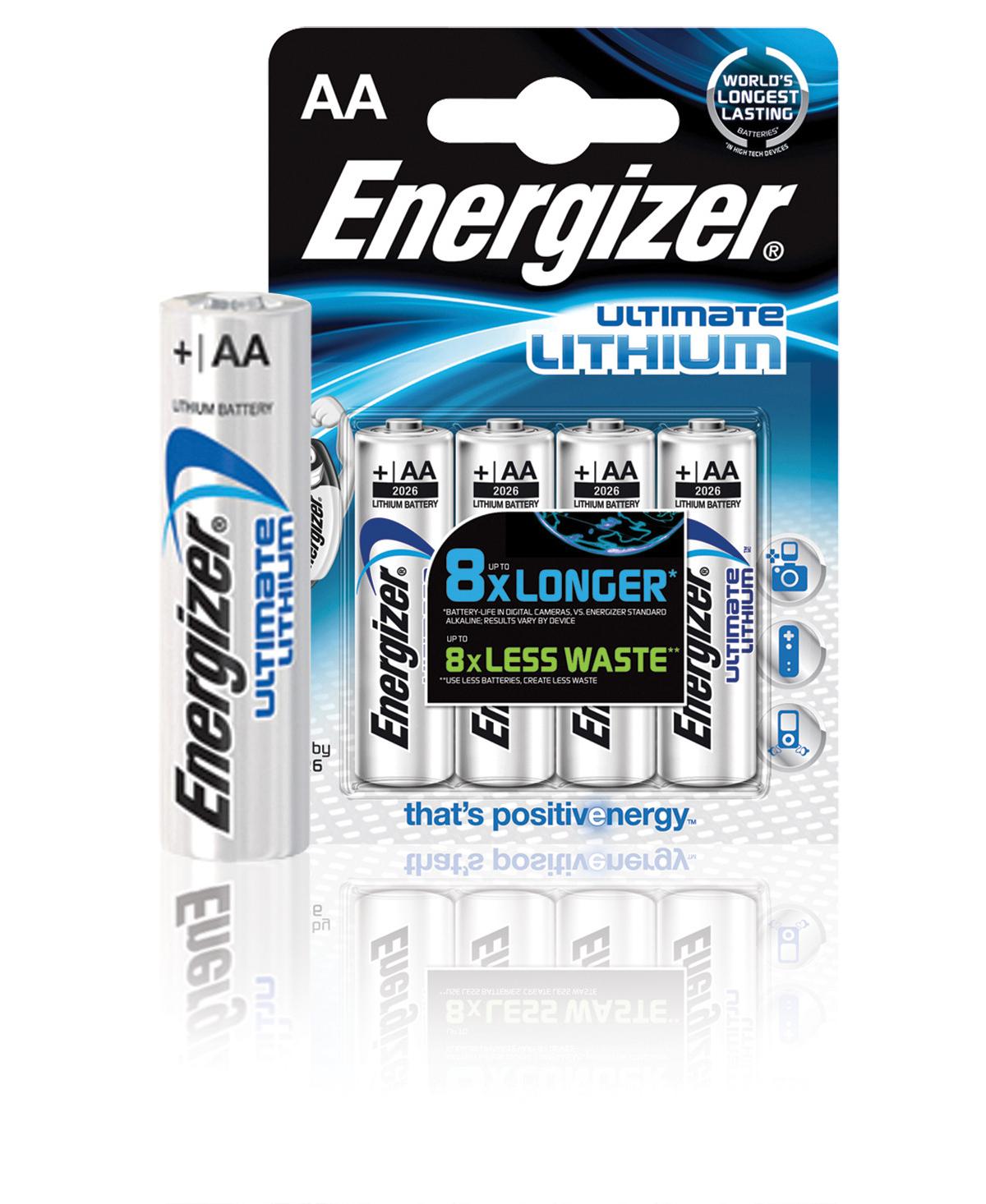 ENERGIZER PILA LITIO LR06 AA (4U | Leroy Merlin