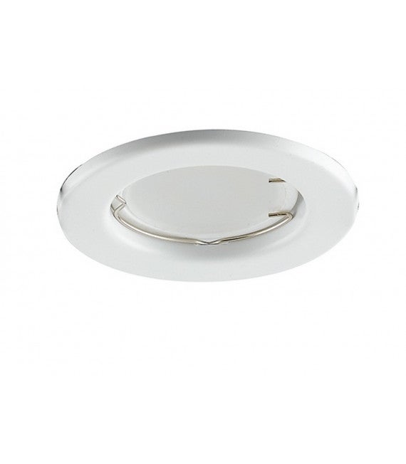 Kit de 3 downlight MATRIX de metal blanco mate con bombillas LED GU ...