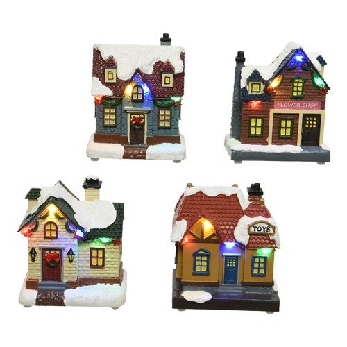 Kaemingk Paisaje navideño 485388 Microled House | Leroy Merlin