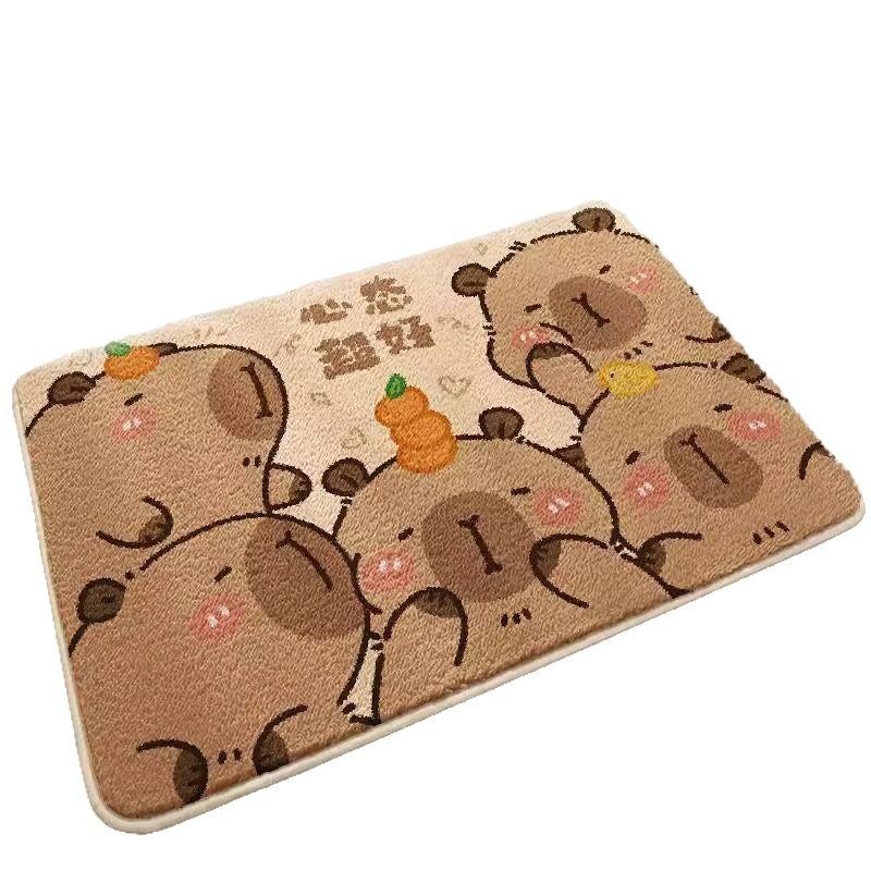Tapis De Bain Animal Mignon,Tapis De Bain Capybara,Tapis Capybara ...