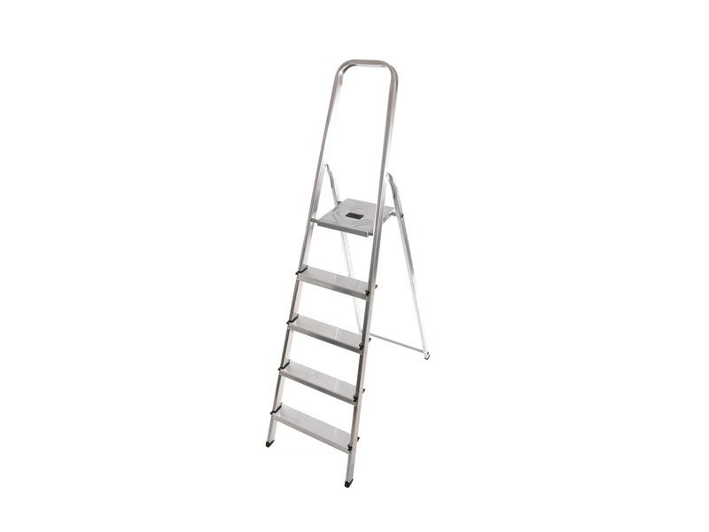 Scala a pioli in acciaio SELEKTA Mixalu a 5 gradini | Leroy Merlin