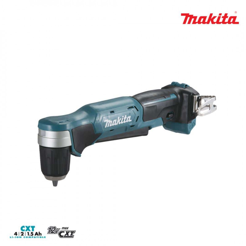 Taladro angular 12V CXT Li-Ion Ø 10 mm con llave MAKITA - Sin batería ...