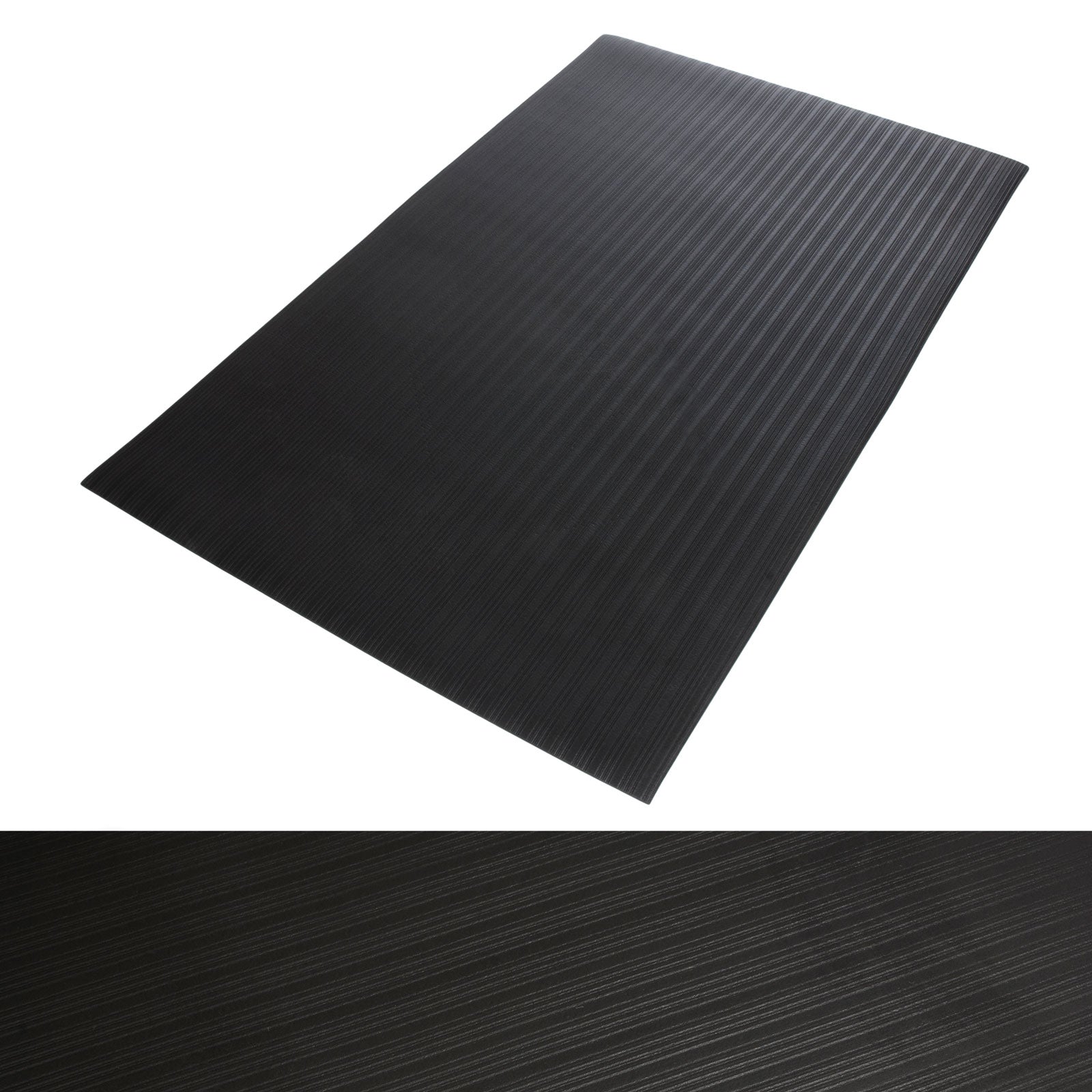 KARAT >Tapis ergonomique et comfortable Softer-Work-Mat Ribbed Noir 60 ...