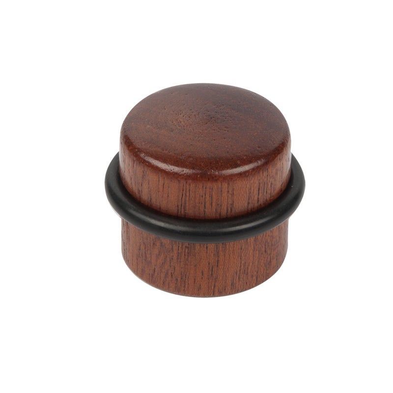 Tope de puerta de madera de sapeli 37 mm de diámetro paquete de 36 ...