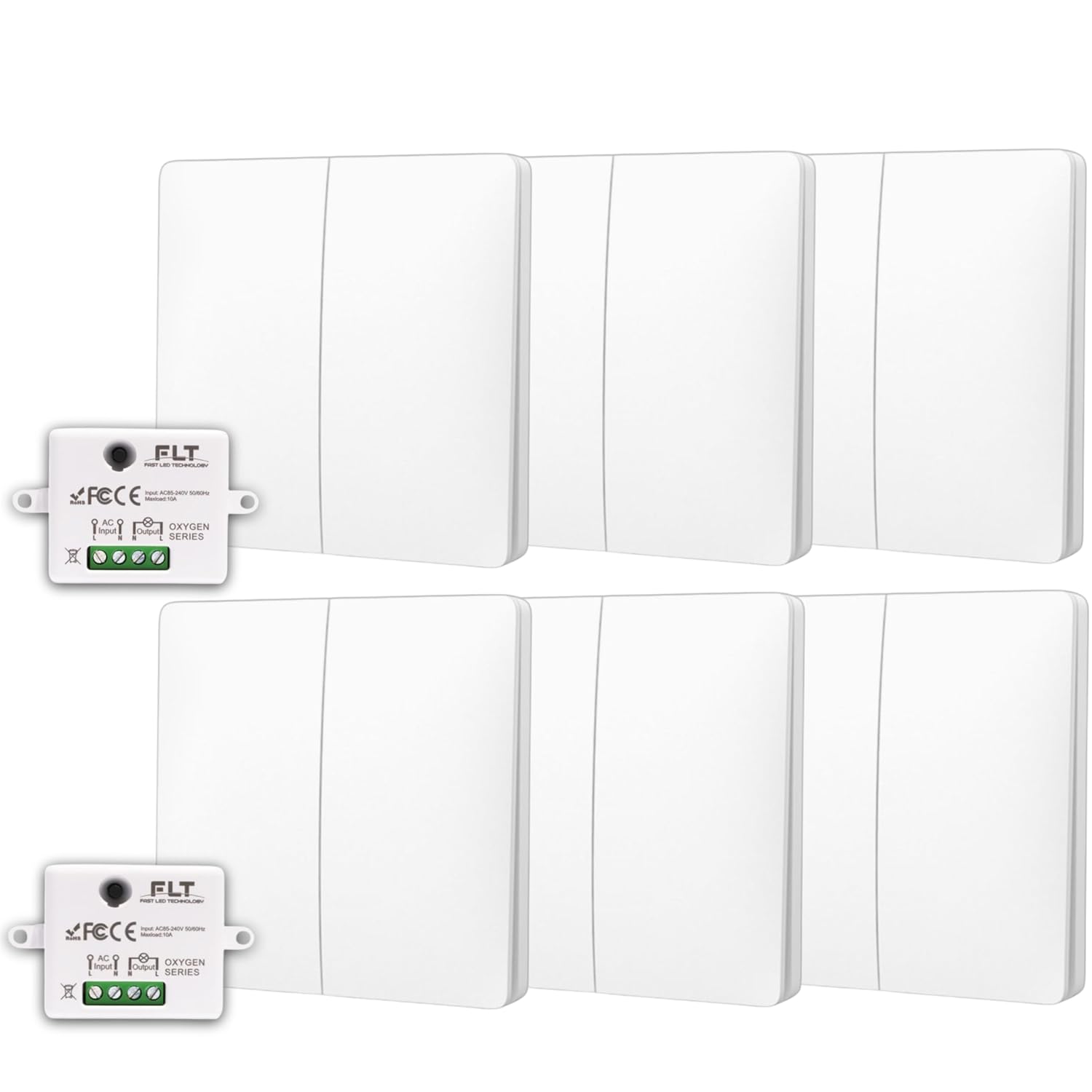 Kit interrupteur va et vient sans fil et sans pile radio - Auto ...