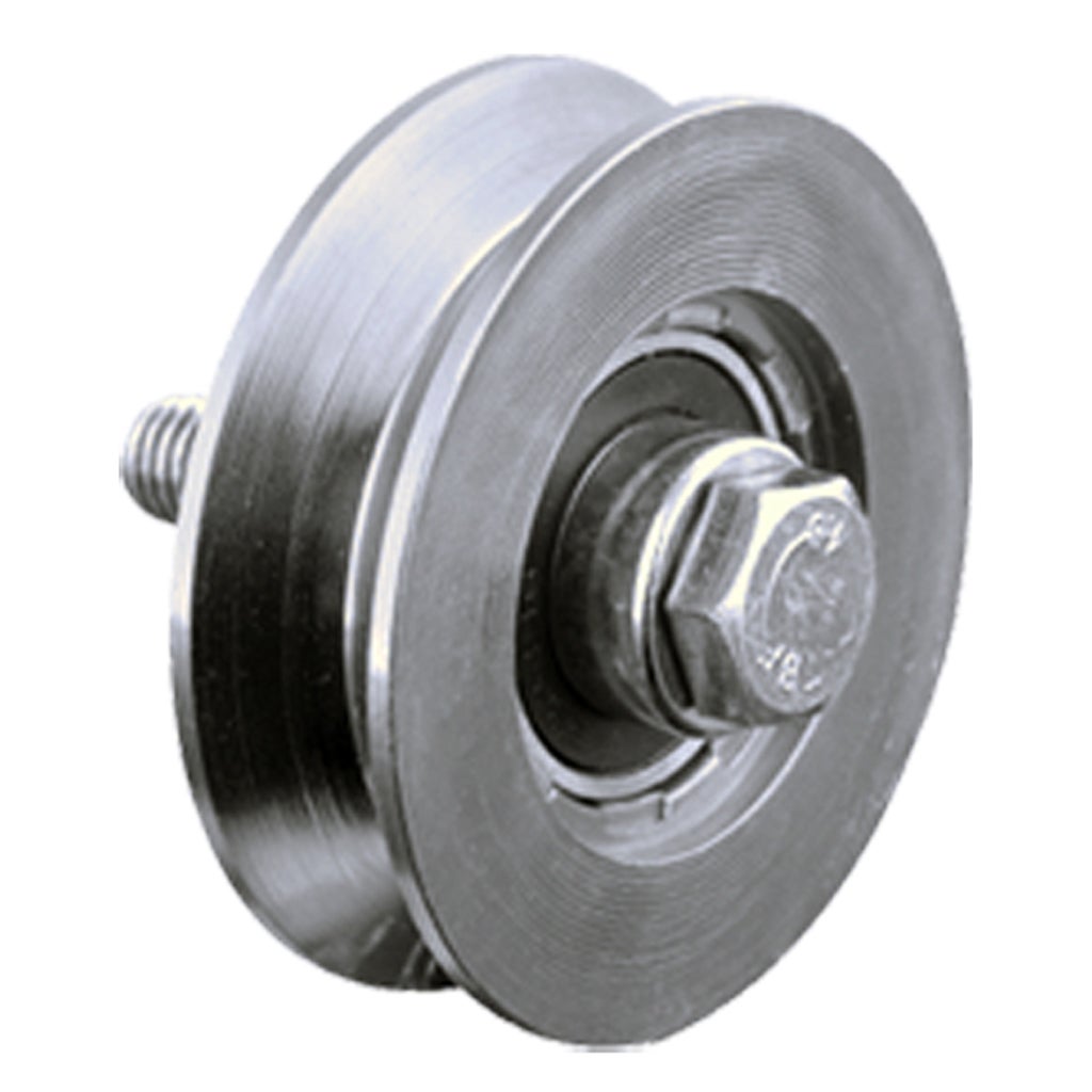 80mm V groove sliding gate wheel, pulley wheel | Leroy Merlin
