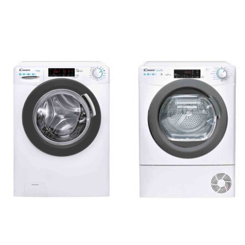Pack CANDY Lave-linge Hublot 13kg + Sèche-Linge Hublot 10kg | Leroy Merlin