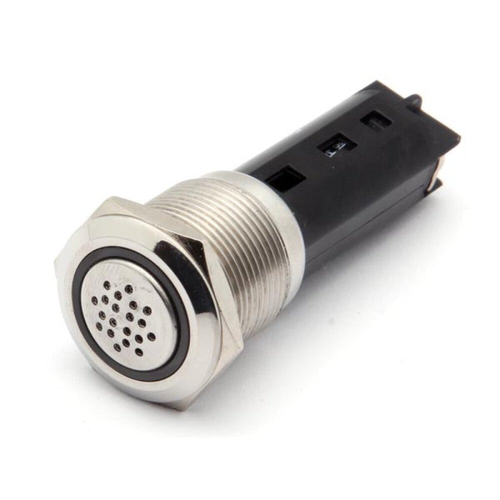 Any brand BUZZER - ACIER INOXYDABLE - À ENCASTRER - 19mm | Leroy Merlin