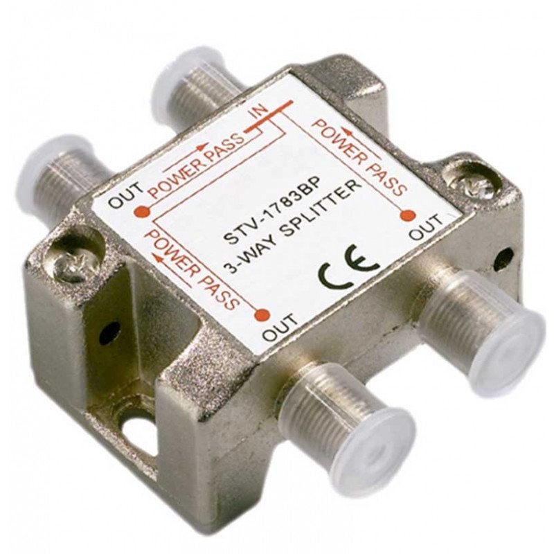 Repartiteur tv 3 directions connectique f - 5 a 2400 mhz Itc 5403 ...