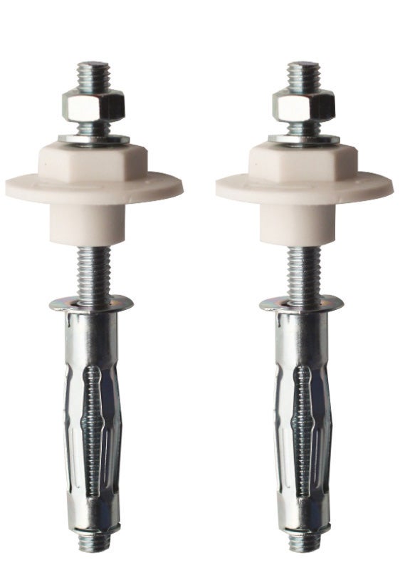 Kit de fixation lavabo cloisons creuses FS300 M8x55mm | Bricoman