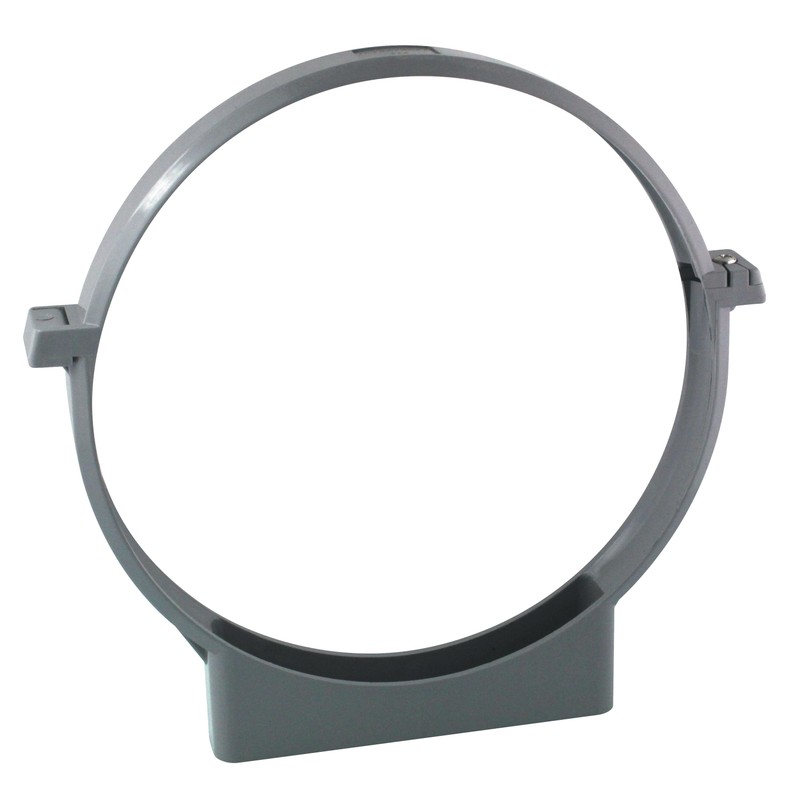 Collier de fixation charnière pour tube PVC évacuation Ø200 | Leroy Merlin