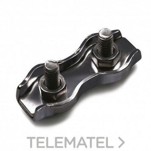 SUJETACABLE PLANO DOB.ZN C/50 | Leroy Merlin