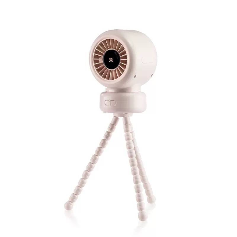 Mini ventilateur de poussette portable à clipser à piles avec veilleuse ...