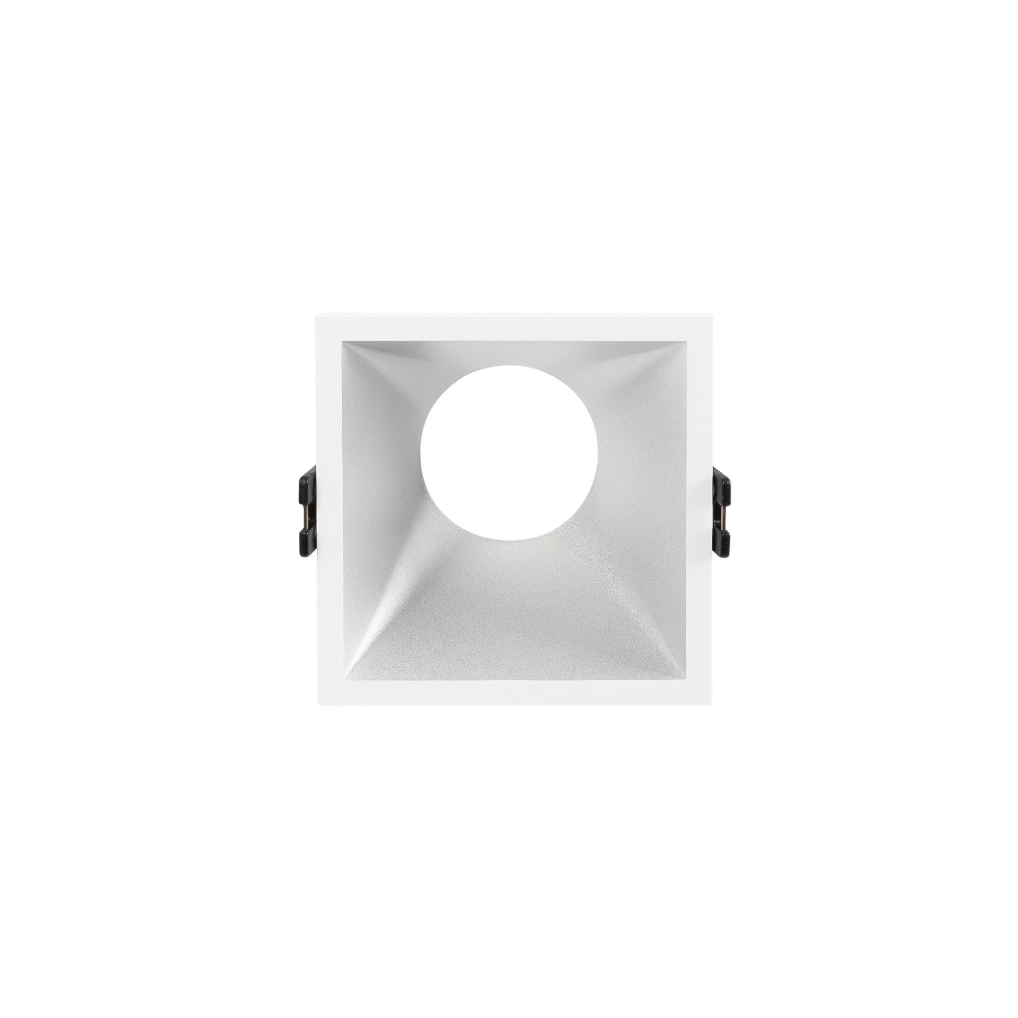 Collerette spot encastrable carrée - Faible UGR - Découpe 85 x 85mm ...
