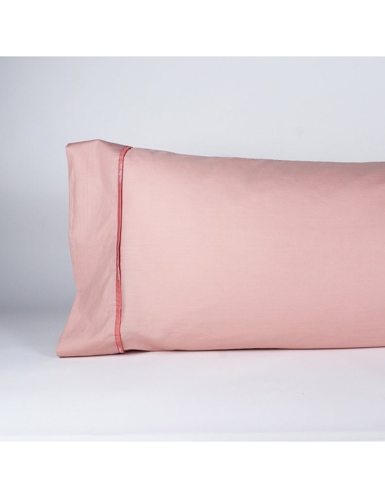 FUNDA DE ALMOHADA 100% ALGODÓN PERCAL 180 HILOS ROSA PALO DON ALGODÓN ...
